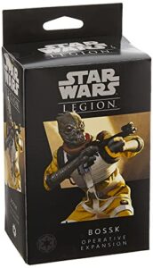 atomic mass games star wars: legion bossk operative expansion - unleash the feared bounty hunter! tabletop miniatures strategy game for kids and adults, ages 14+, 2 players, 3 hour playtime, made