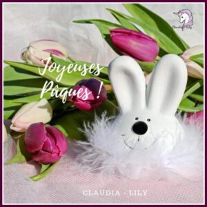 joyeuses pâques claudia lily ! (french edition)