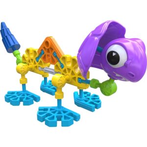 kid k'nex dino dudes building set - ages 3+ - preschool creative toy, 100 pieces