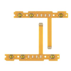 mcbazel replacement sl sr left right sync button ribbon flex cable set for ns switch ns joy-con controller repair spare parts