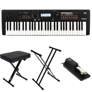 korg kross 2 61-key essential bundle