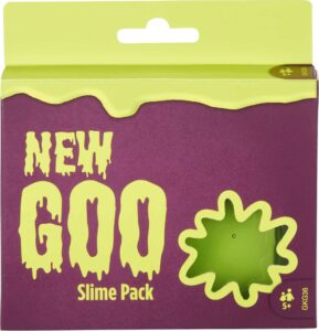 mattel games new goo 2-pack slime refill for interrogation trivia game with 10 oz. of green slime