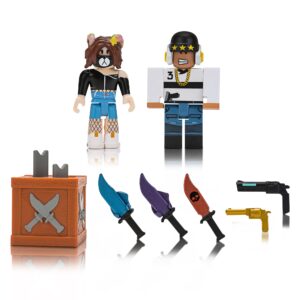 roblox action collection - murder mystery 2 game pack [includes exclusive virtual item]