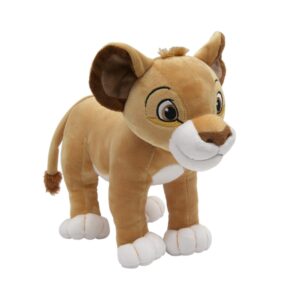 lambs & ivy disney baby lion king simba adventure plush, brown/white