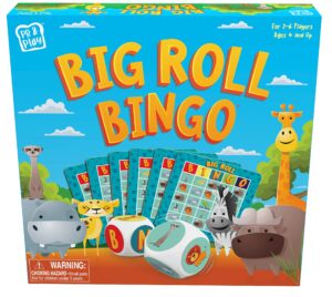 big roll bingo: safari - take a walk on the wild side by pressman, multi color