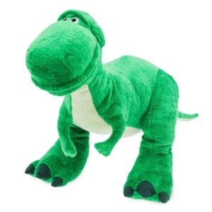 disney store official toy story 4 rex plush – 14 inches, authentic soft toy figure, for kids & collectors, durable design, classic dinosaur character, suitable for ages 0+