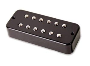 giovanni p90 (soap bar) humbucker pickup - bridge - coil tap - black