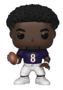 pop nfl legends ravens lamar jackson vinyl figure