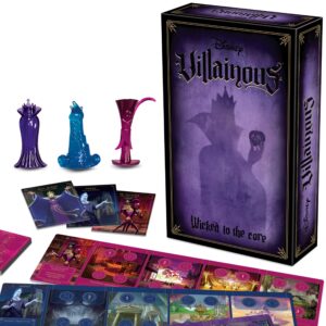 ravensburger disney villainous: wicked to the core strategy board game | for ages 10 & up | stand-alone & expandable | 2019 toy of the year award winner