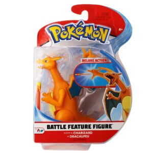 pokémon 4.5" battle feature figure - charizard