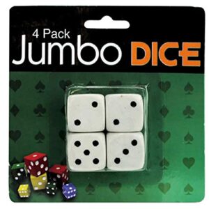 jumbo dice (19mm) 4 pack wondertrail