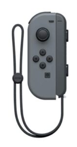 genuine nintendo switch joy con wireless controller grey (left)