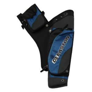 easton deluxe takedown hip quiver with belt blue rh