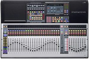 presonus studiolive 64s 64-channel/43-bus digital console/recorder/interface with avb networking and quadcore flex dsp engine