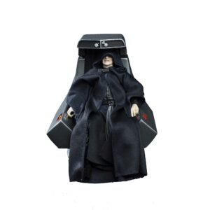 star wars the black series emperor palpatine action figure with throne 6"-scale return of the jedi collectible