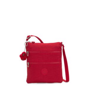 kipling keiko mini crossbody bag, cherry tonal, 8"l x 9"h x 1.25"d