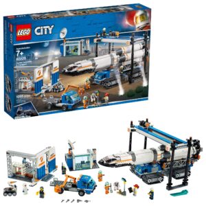 lego city rocket assembly & transport 60229 building kit (1055 pieces)