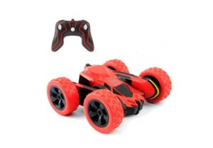 rc cars stunt car toy, amicool 4wd 2.4ghz remote control car double sided rotating vehicles 360° flips, kids toy cars for boys & girls birthday no battery