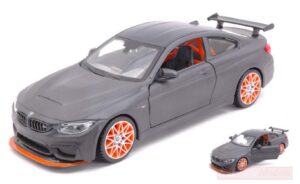 modellino in scala compatibile con bmw m4 gts matt grey 1:24 maisto mi31246mg