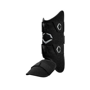 evoshield pro-srz batter's leg guard, black - right-handed hitter