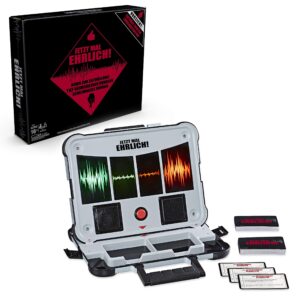 hasbro e4641100 honestly, party game with lie detector, for 2 and more players, from 16 years, multicoloured, standard size