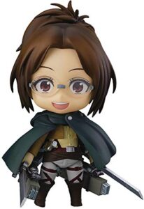 good smile company attack on titan: hange zoë nendoroid action figure, multicolor (4580416908269)