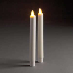 lightli moving flame tapr 1x8.5, set of 2