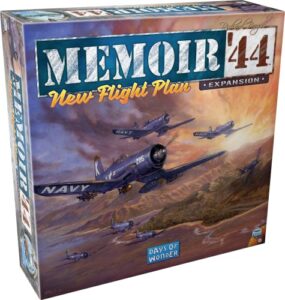 memoir '44 new flight plan board game expansion - take to the skies with this thrilling wwii air combat! strategy game for kids & adults, ages 8+, 2 players, 30-60 min playtime, made by days of wonder