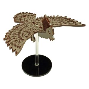 litko bird character mount | bird of prey | role playing games | compatible with dungeons & dragons and pathfinder games (owl)