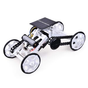 stem toy 4wd car diy climbing vehicle motor car educational solar powered car engineering car for kids&teens, science building toys, gifts toys for 6-12 year old boys girls