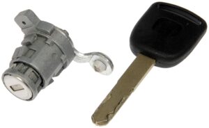 dorman 926-991 front driver side front door lock cylinder compatible with select honda models