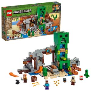 lego minecraft the creeper mine 21155 building kit (834 pieces)