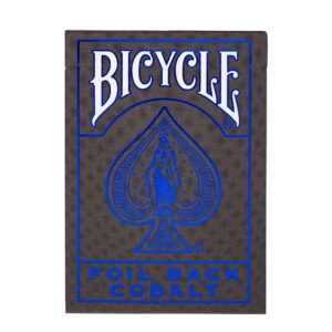 bicycle metalluxe blue playing cards