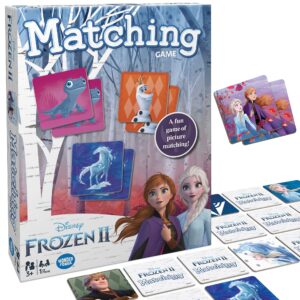 wonder forge frozen 2 matching game | rapid fun memory game for kids | ideal for ages 3-5 | features favorite characters like anna, elsa, and olaf | for birthdays and holidays