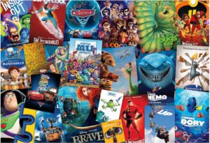 ceaco - disney / pixar - movie posters - 2000 piece jigsaw puzzle , 5"