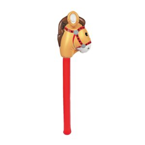 fun express - inflate stick horse - toys - inflates - inflatable characters - 1 piece