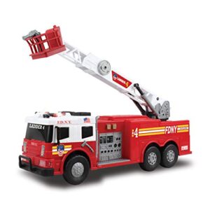 daron fdny 24" fire truck w/ lights & sounds,red