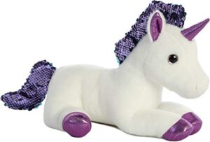 aurora - christmas items - 11" shimmers purple unicorn