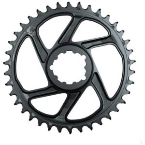 sram 30t x-sync 2 direct mount eagle chainring 3mm boost offset, lunar gray