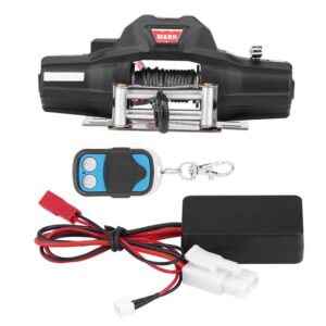 drfeify rc model vehicle dual-motor winch,1/8 scale accessory with remote controller