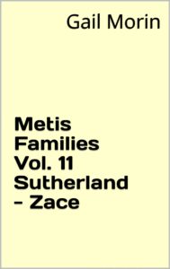 metis families vol. 11 sutherland - zace