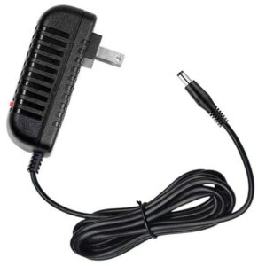 5.8v ac adapter for the singing machine sml-625 sml625w sml625btw karaoke system wall dc charger power supply cord cable, 5 feet, with led indicator