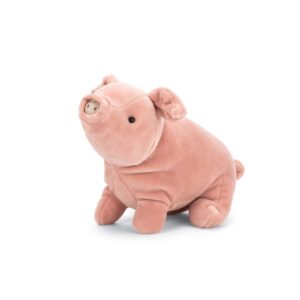 jellycat mellow mallow pig stuffed animal, small 8 inches