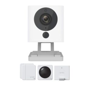 wyze cam v2 1080p indoor smart home camera with wyze sense starter kit