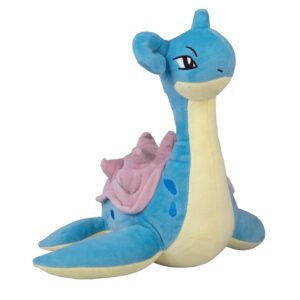 pokémon lapras plush stuffed animal toy - large 12" - ages 2+