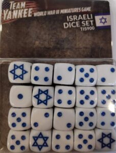 team yankee: oil war: israel: dice set (tis900)