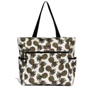 vavaer gym tote bag large beach bags water resistant totes for women lightweight travel tote bag with zipper