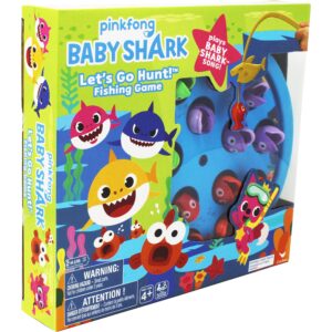 cardinal games 6054916 baby shark gone fishing game, multi colour