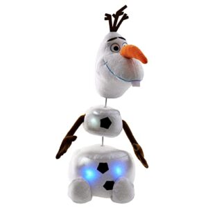 frozen disney pull apart olaf plush with lights and sounds, kids toys for ages 3 up, amazon exclusive by just play