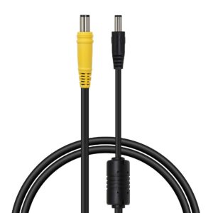 talentcell dc 24v power cord, 5.5 x 2.1mm male to dc7406 male plug power supply cable for laptop, notebook, s10 and more